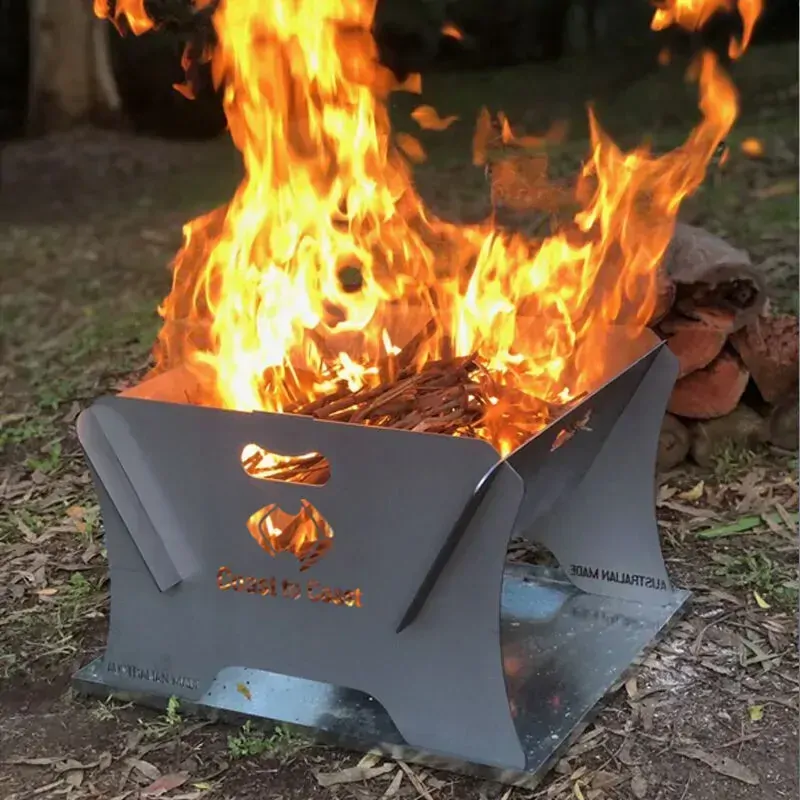 Coast Steel Portable 600mm Firepit & Ember Tray Kit