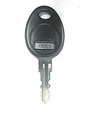 Milenco Columbia Door Lock Key.MIL5579-V6675
