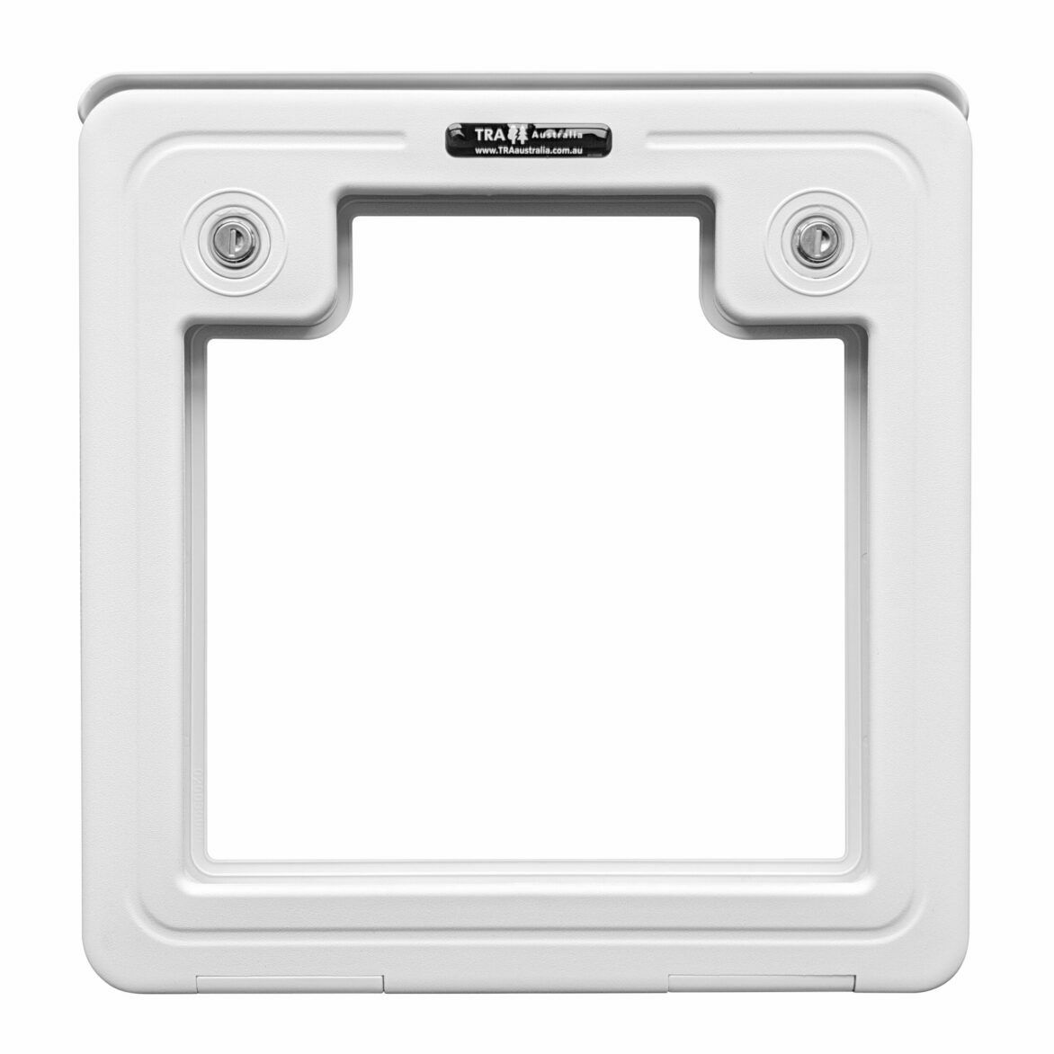 Caravan Access Service Door - White
